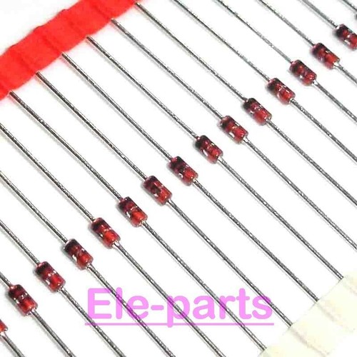 100 PCS 1N4743 DO-41 1N4743A IN4743 1W 13V Silicon Power Zener Diodes # ...