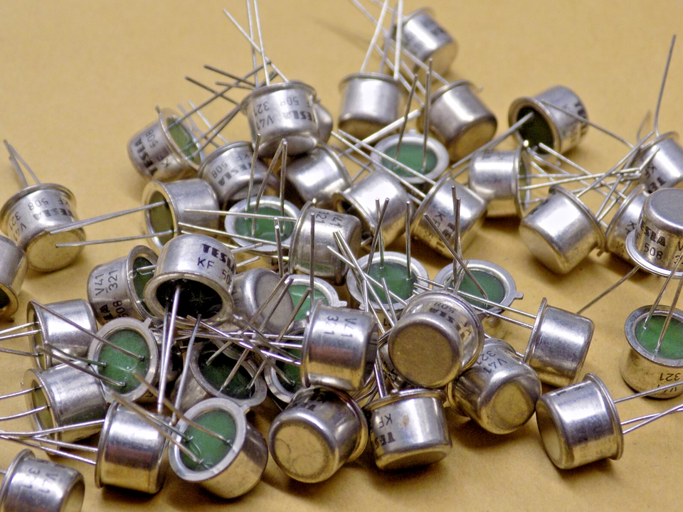 10x KF508 TESLA SILICON NPN TRANSISTORS 0.8 W 0.5 A | eBay