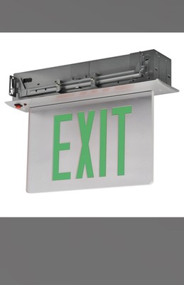 Exit Signs - Aluminum Face Exit Sign