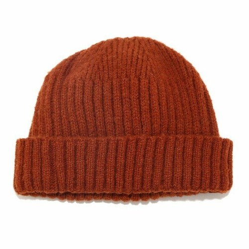 Women Men Knitted Hat Beanie Skullcap Sailor Cap Cuff Brimless Fashion ...