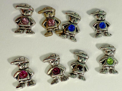 Authentic Origami Owl "Your Choice" Retired BOY Birthstone Charms NEW ...