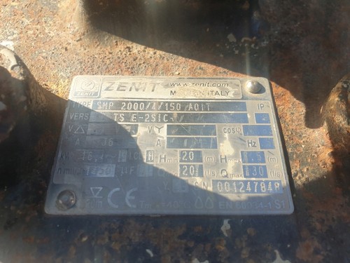 ZENIT SMP 2000/4/150 A01T Industrial Pump 16.7kW 1450rpm | eBay