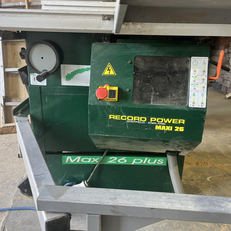 Record Power Maxi 26 Combination Woodworking Machine Planer Morticer ...