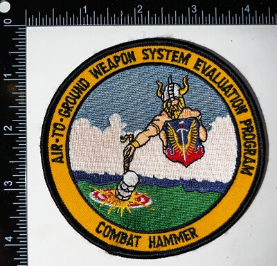 USAF SAC Air To Ground Weapon System Evaluation Program Combat Hammer ...