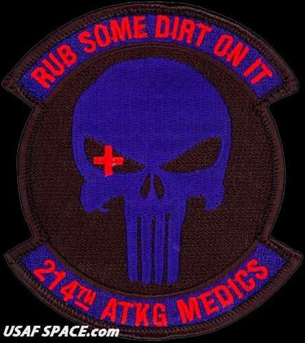 USAF 214th ATTACK GROUP ATKG MEDICS - MQ-1 Predator - MQ-9 Reaper ...