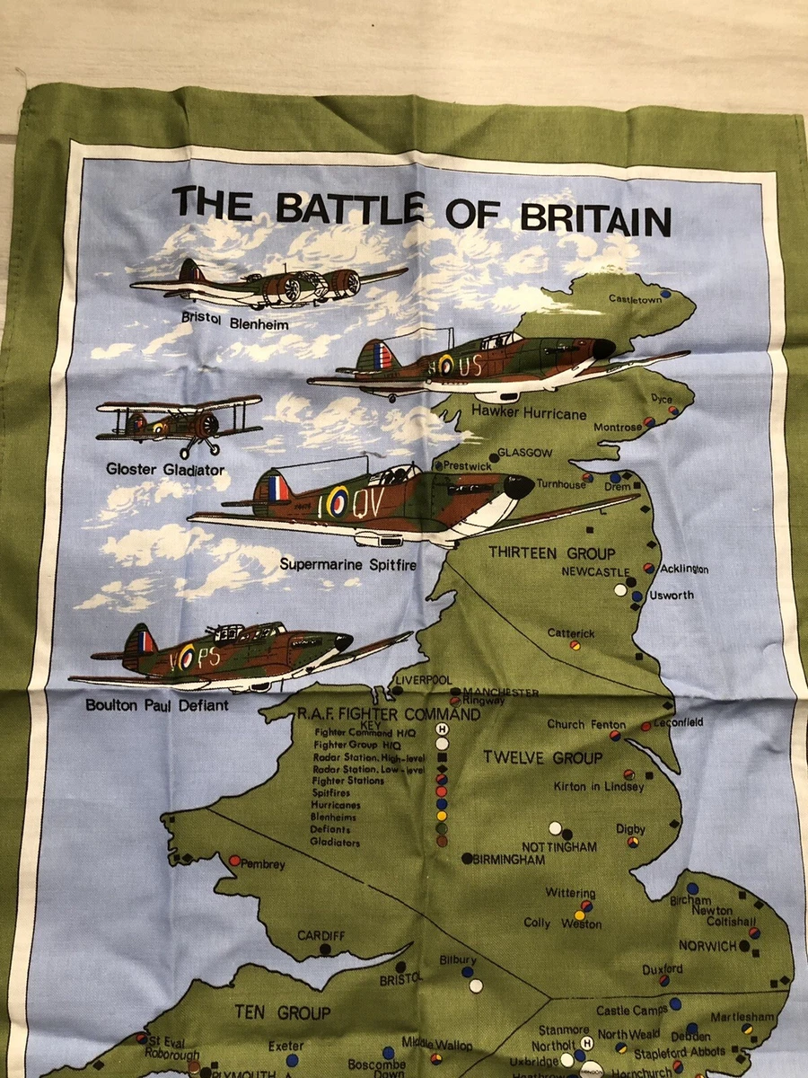 World War 2 Battle Of Britain Map