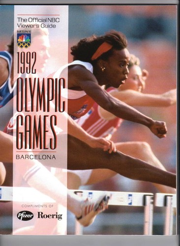 Official NBC Viewer's Guide Magazine To The 1992 Olympic Games ...