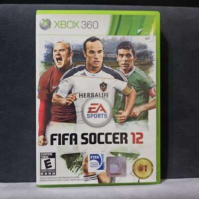 XBOX 360~ FIFA SOCCER 12 ~ Rated E ~ No Scratches, EUC 14633196368| eBay