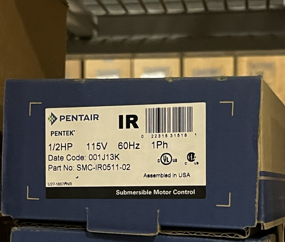 PENTEK 1/2HP Control Box 115 Volt ** SMC-IR0511-02 | eBay