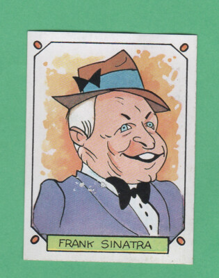 Frank Sinatra 1987 Caricaturas 22 Very Cool Fun Card | eBay