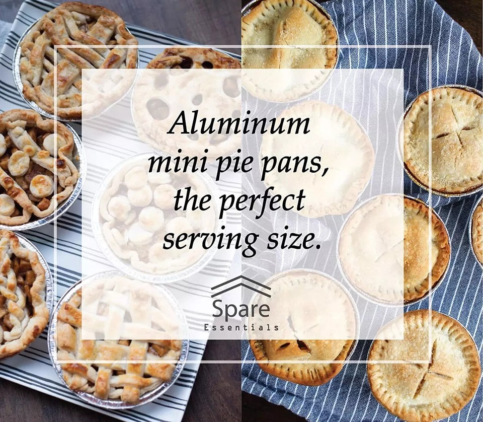 120 Pack - Small Pie Pans 5 Inch, Disposable Mini Pie Tins, Aluminum ...