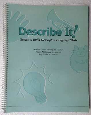 Describe It! Games to Build Descriptive Language Skills | eBay