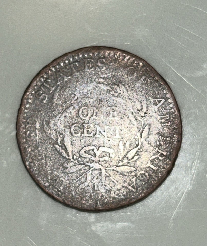 1794 With Pole large cent lettering on rim fine+ slt ding 2 o’clock pos ...