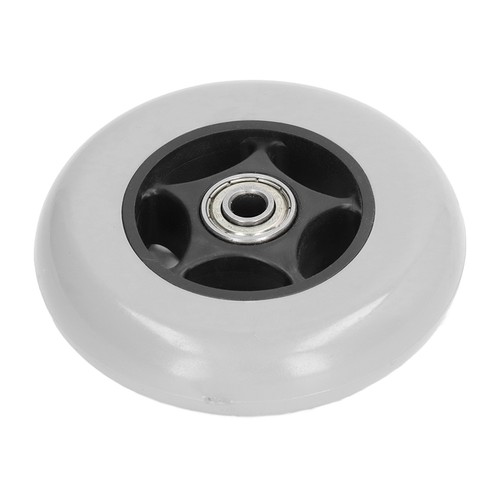Wheelchair Wheel 4in Rubber Low Noise Walker Caster Part For Rollator ...