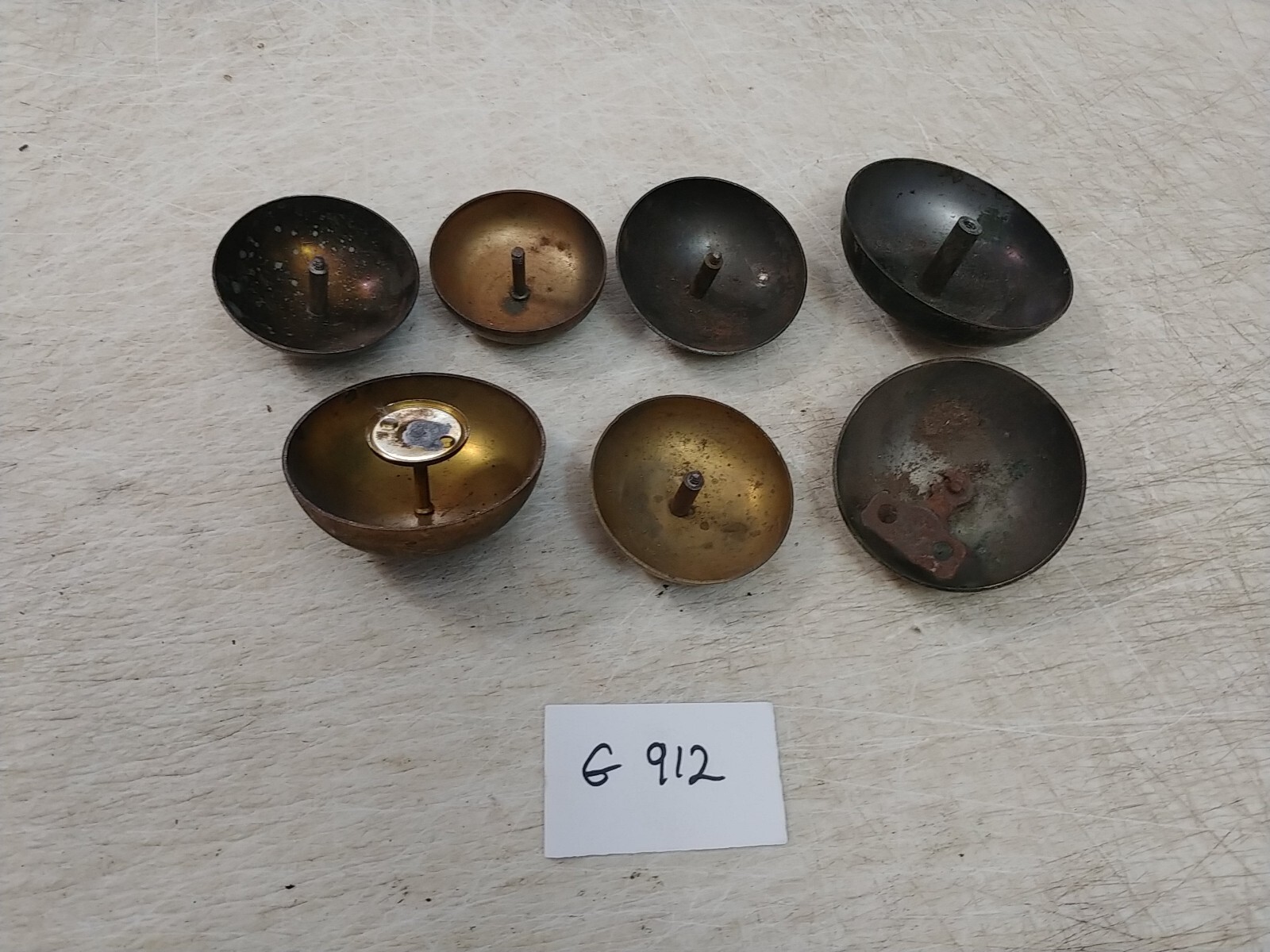 7 ASSORTED CLOCK STRIKE BELLS | eBay