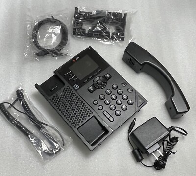 POLYCOM VVX 250 4-LINE COLOR DESKTOP IP BUSINESS PHONE FOR VONAGE 2200 ...