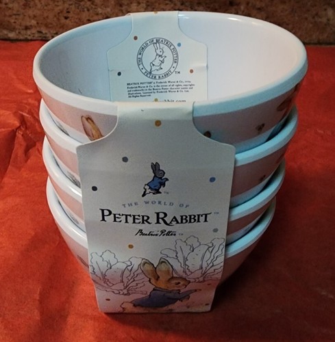 Beatrix Potter Peter Rabbit Melamine Mini Dessert Bowl Set Easter 🐣 ...