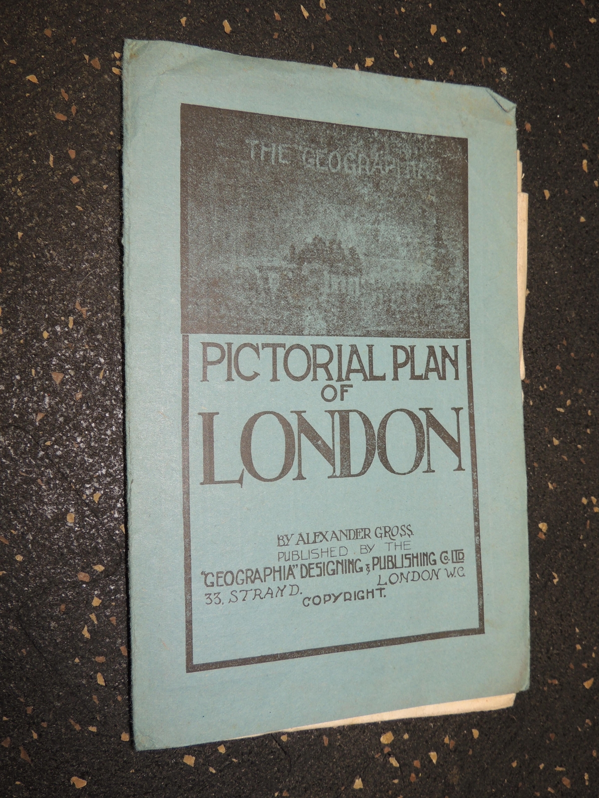 Pictorial Plan of London City Map by Geographia Designing & Publishing ...