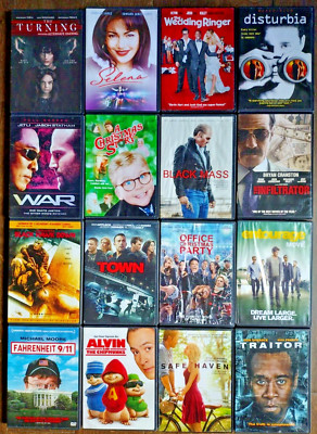 DVD Movie Covers/Cases (33 Empty) & Blue Ray Covers (4 Empty ...