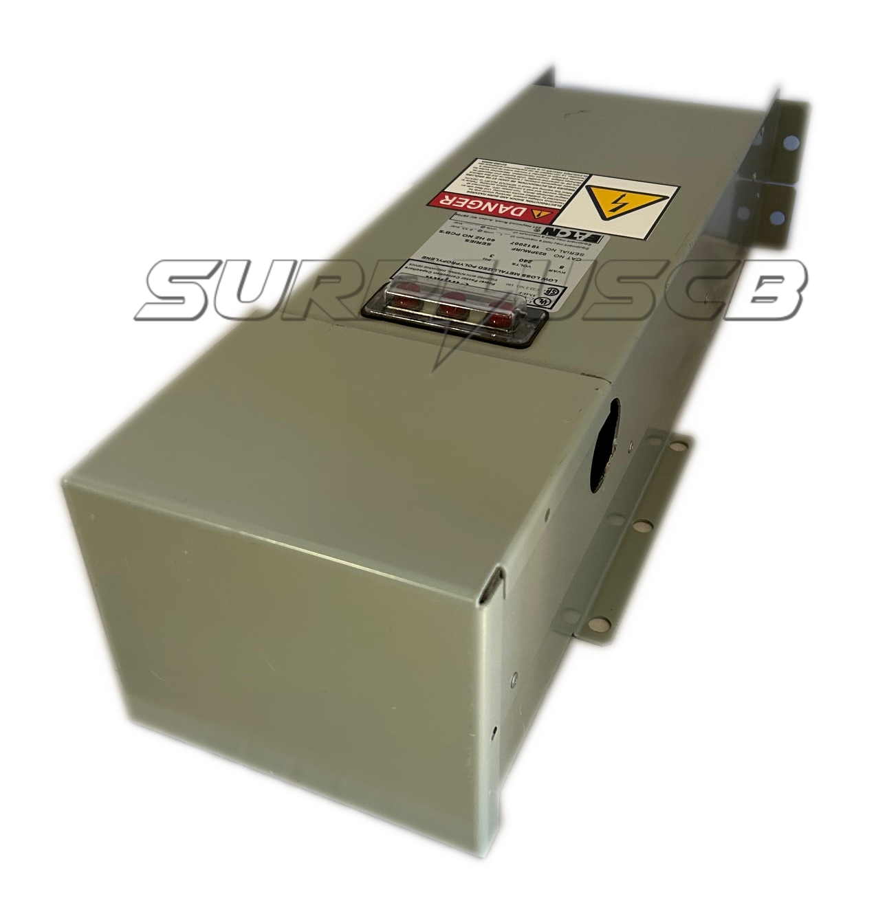 Eaton 823PMURF 3-Phase Low Voltage Fixed Capacitor Bank, 8 kVAR, 240V ...