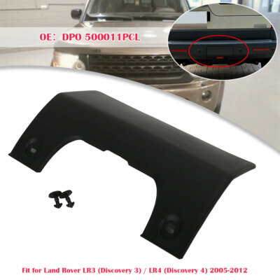 Rear Bumper Towing Eye Hook Cover With Clips New For Land Rover LR3 LR4 ...