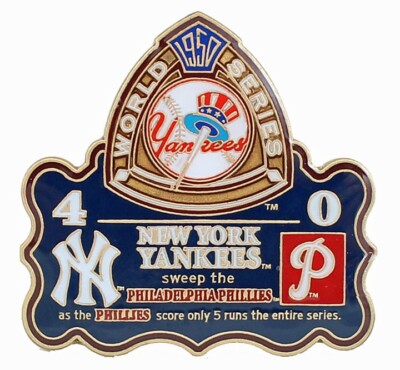 1950 World Series Commemorative Pin - Yankees vs. Phillies - Limited ...