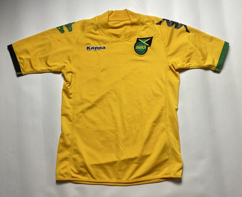 JAMAICA Reggae Boyz Home jersey shirt KAPPA 2008-2012 SIZE XL.Boys (XS ...