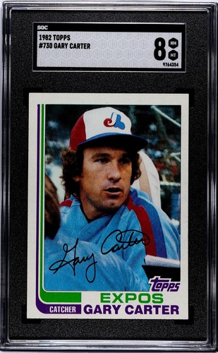 1982 Topps #730 Gary Carter Baseball Card 8. HOF | eBay