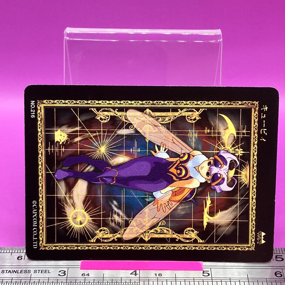 Q-Bee NO.216 Vampire Savior Capcom Action Card Game TCG Japanese #590 ...