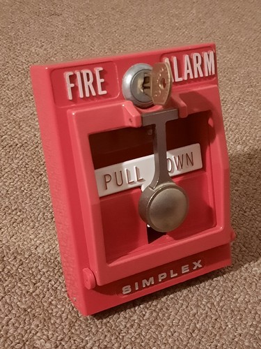 Simplex 4251-30 Vintage Fire Alarm Pull Station | eBay