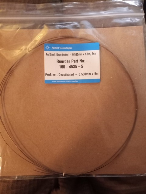 Agilent Technologies 160-4535-5 Deactivated Stainless steel Tubing ...