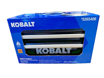 Black Kobalt Mini Metal Nascar Toolbox New In Box Scrapbook Dale ...