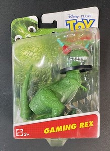Disney Pixar Toy Story Gaming Rex Action Figure 2015 Mattel NRFP NEW ...