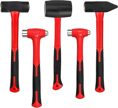 C&T 5-Piece Hammer Set, 16oz Ball Peen | 32oz | Red | eBay
