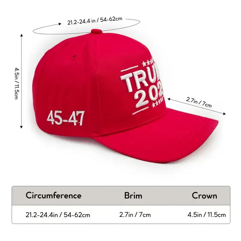 Trump 2028 Embroidered Baseball Cap, MAGA Hat, Make America Great Again ...
