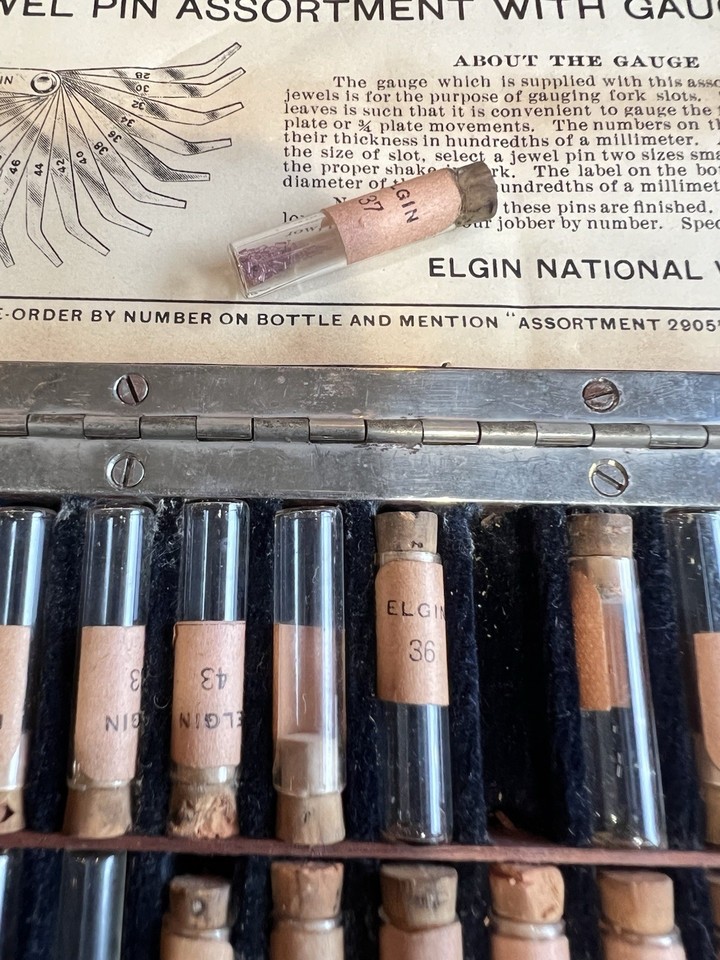 Elgin Roller Jewel System For Pocket Watches. | eBay