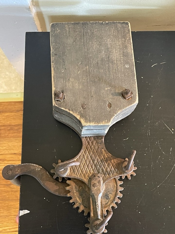 Vintage Cast Iron 3 Hook Rope Maker Pat Nov 12 1901 Crank Rope Making ...