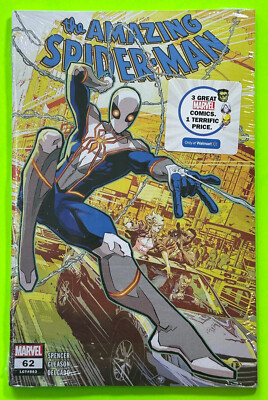 AMAZING SPIDER-MAN #62 (MARVEL COMICS 2021) WALMART 3 PACK | SEALED | eBay