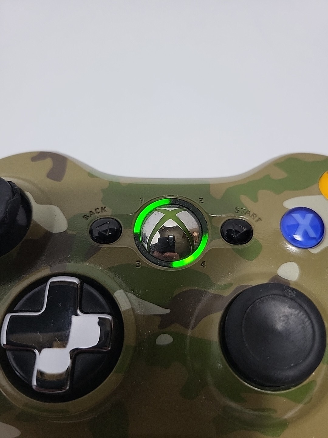 Microsoft Xbox 360 Camo Camouflage Special Edition Controller OEM ...