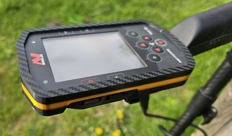 Minelab Manticore Two Tone Black/Orange FlexRubber Protective Control ...
