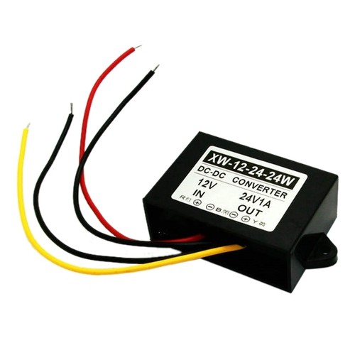 12V Step Up 24V Voltage Booster Power 24W 1A DC -DC Converter Regulator ...