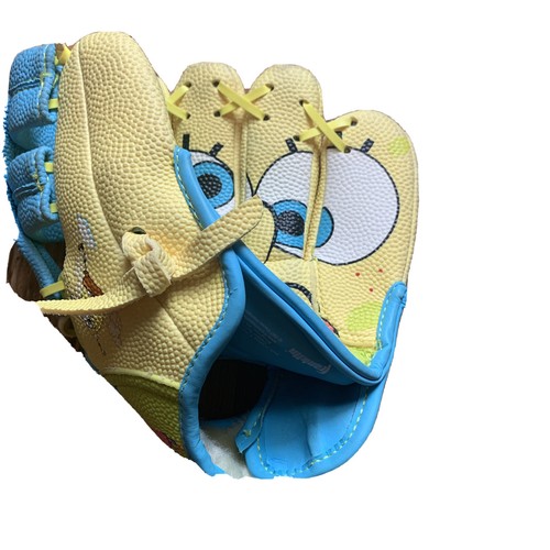 FRANKLIN YOUTH LEFT HANDED SpongeBob Baseball Glove/ Mitt | eBay
