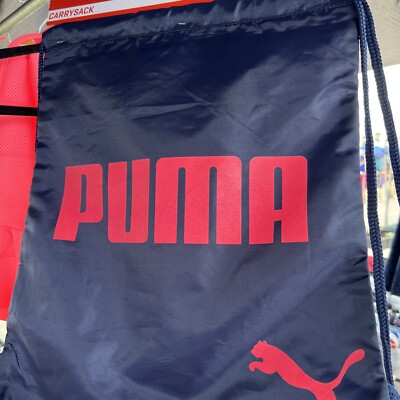 Backpack PUMA Gym Sack Bag Drawstring Bag 18” Backpack PV1749-418 | eBay