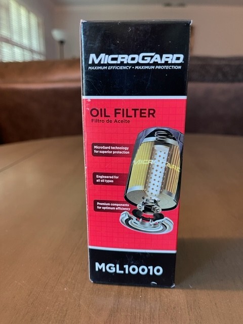 MICROGARD MGL10010 - Cross reference oil filters