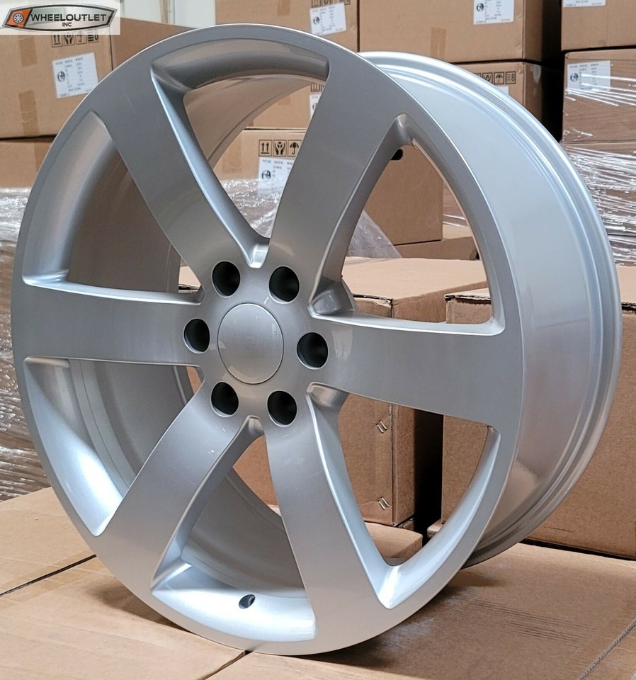 24 Replica Rims Silver TBSS Wheels Fit Chevy Silverado Tahoe Yukon LTZ ...
