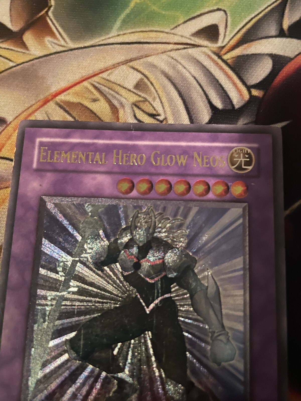 Yugioh Elemental Hero Glow Neos Ultimate Rare STON-EN036 | eBay