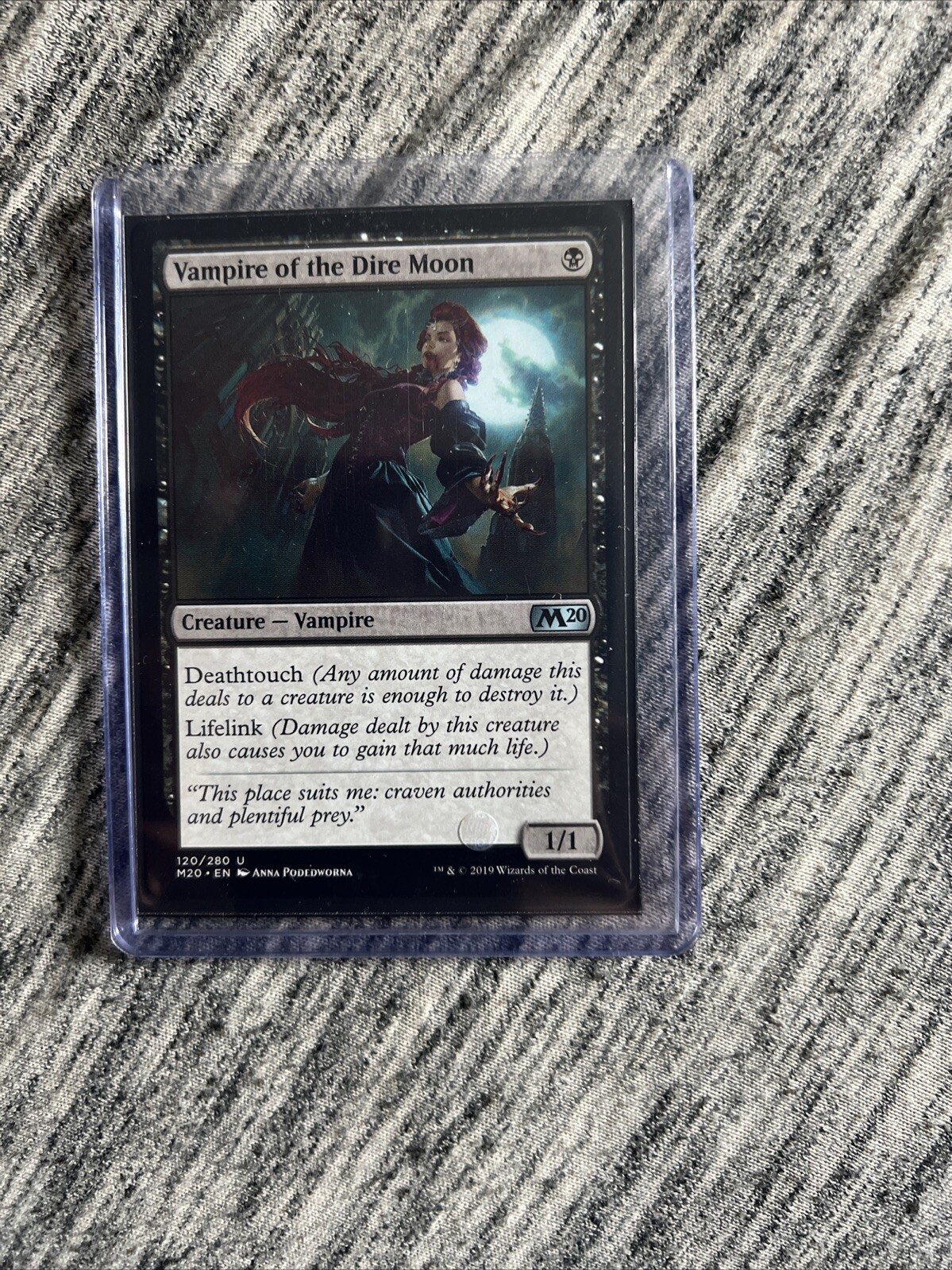 1x Vampire of the Dire Moon - Magic: Core set 2020 - NM MTG Magic The ...