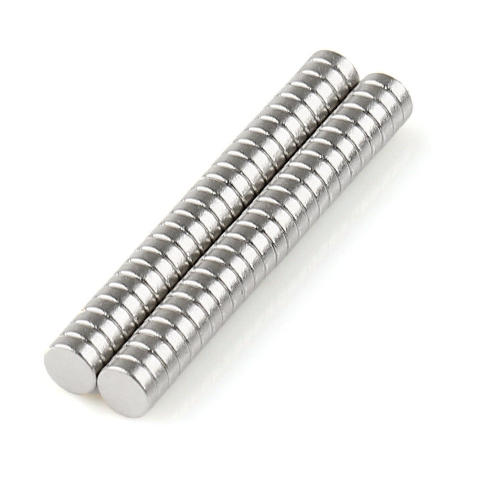 3mm x 1mm Tiny Neodymium Disc Magnets N50, New, Super Strong! -100 or ...