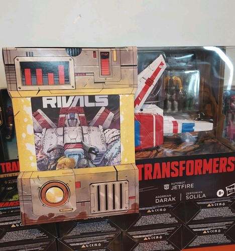 Transformers Void Rivals Jetfire Agorrian Darak Zertonian Solila SDCC ...