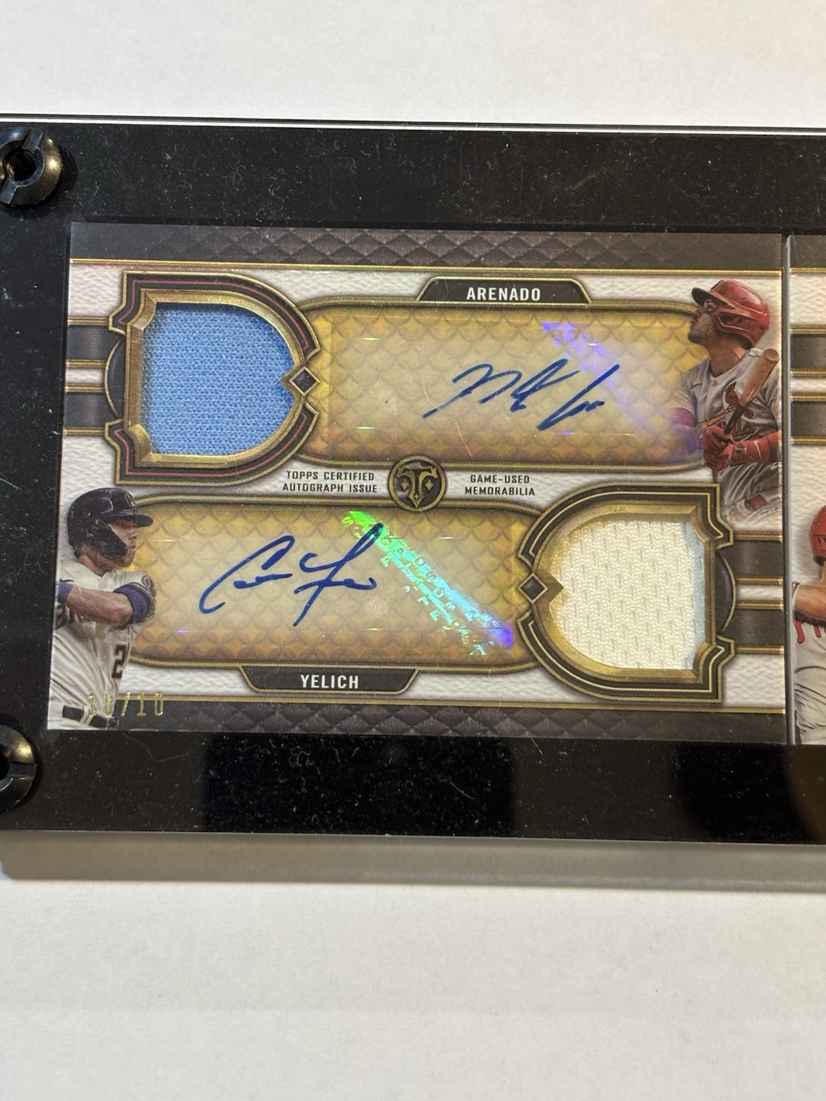 2022 Topps Triple Threads Deca Auto Ohtani Judge Trout Harper Soto ...